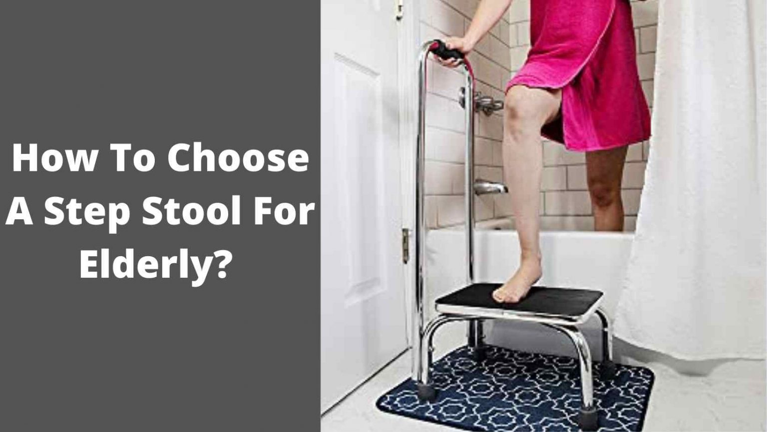How to Choose a Step Stool for elderly? | Pensionsweek.com