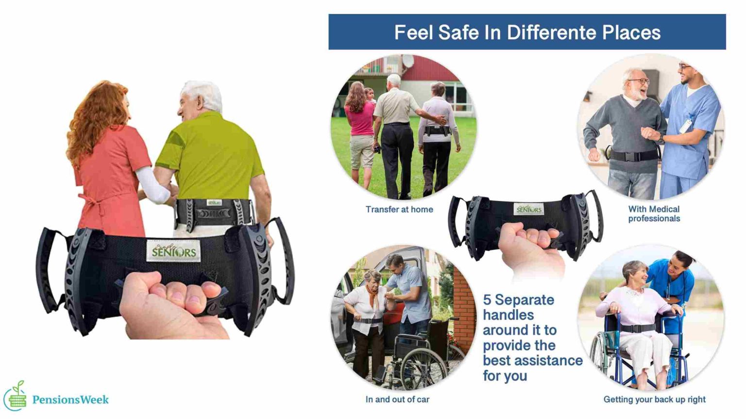 How to Use a Gait Belt for Seniors