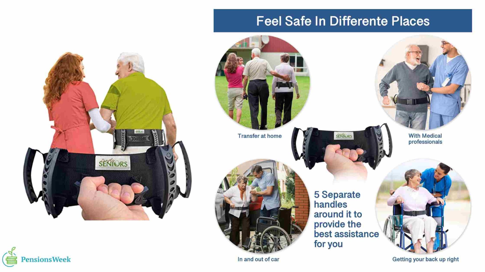 How to Use a Gait Belt for Seniors