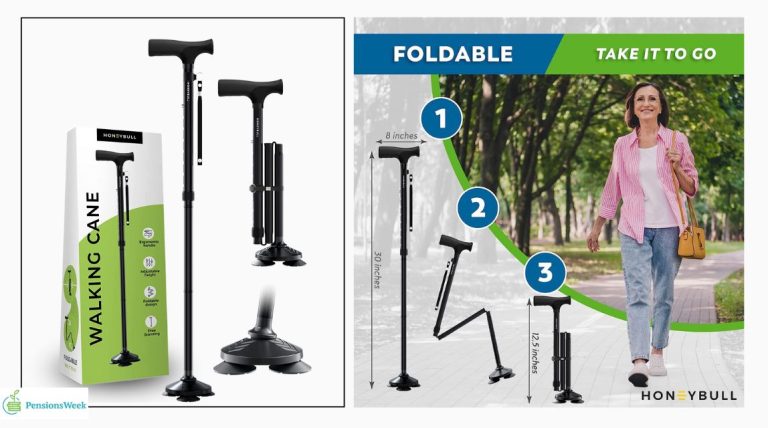 5 - Best Folding Walking Cane For Seniors >> Pensionsweek.com