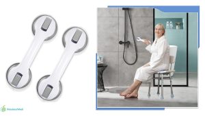 5 Best Shower Suction Grab Bars For Seniors Safety - 2023