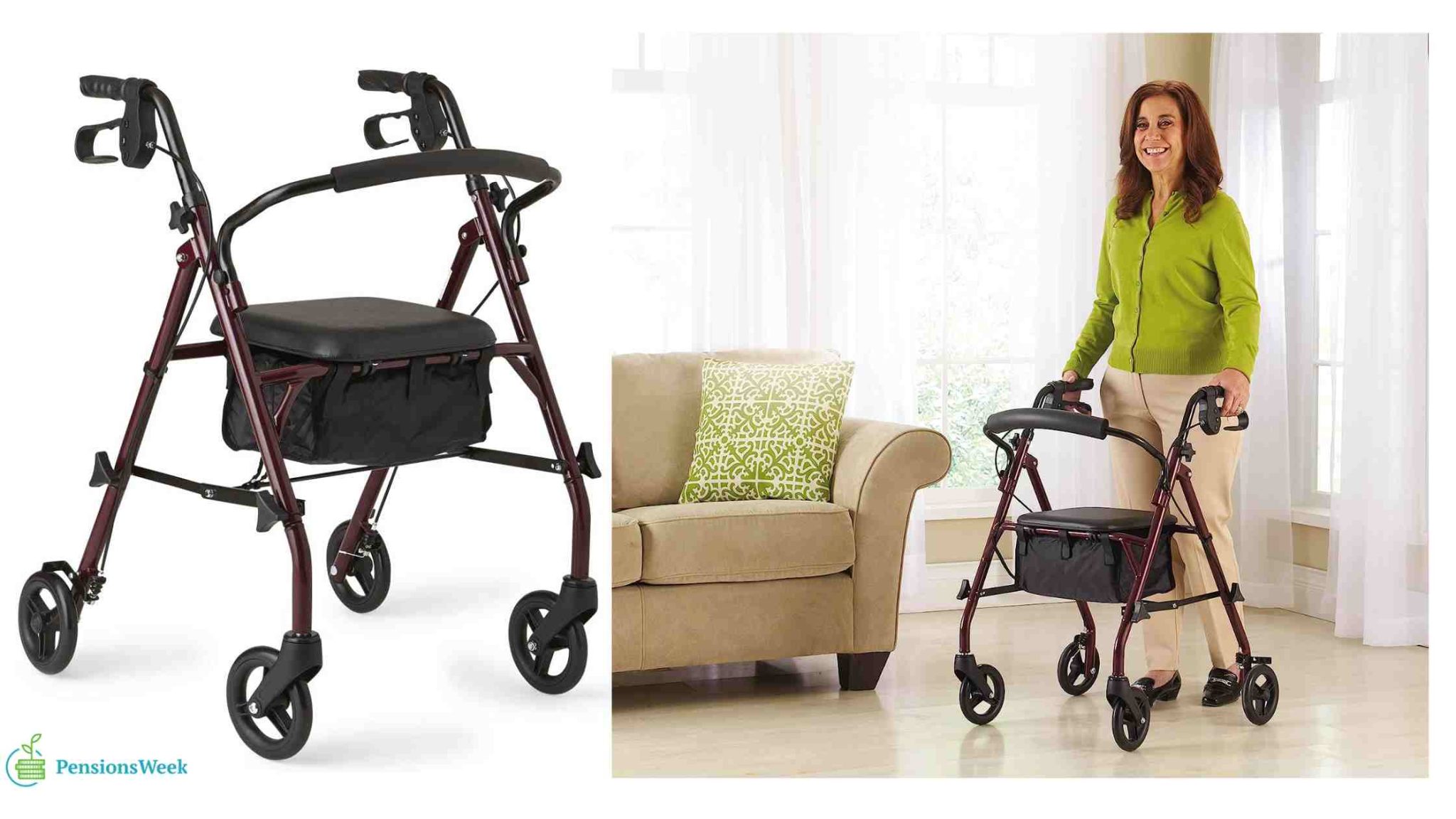Best Rollator Walker For Seniors & Physically Challenged - 2023