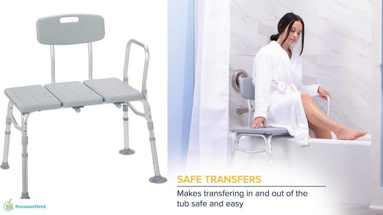 5 Best Sliding Shower Chair For Shower Comfort and Safety
